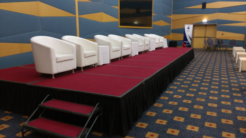 Stage blocks with wheels - Events Master