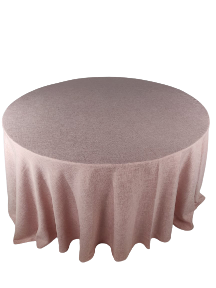 Pink Round Table cover - Events Master